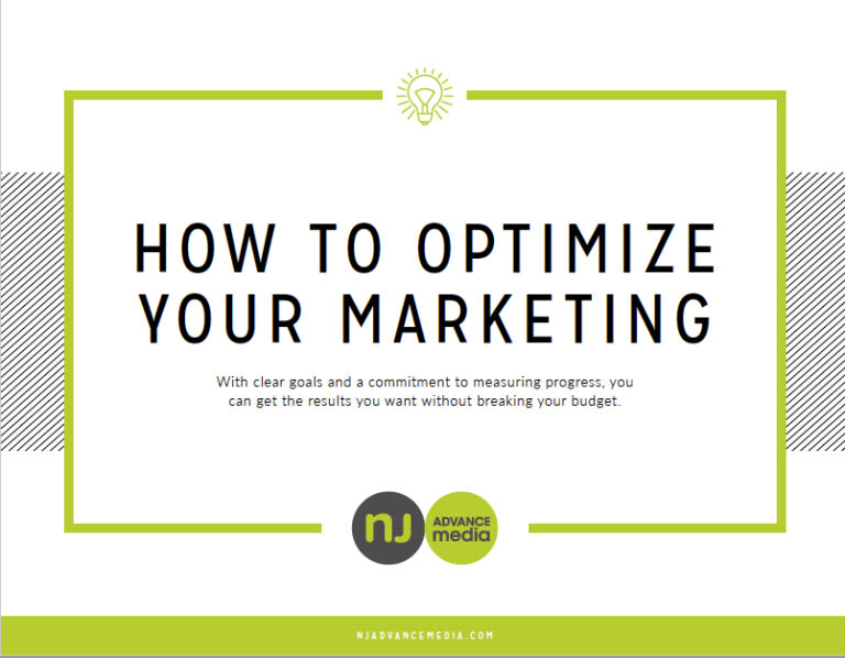 How to Optimize your Marketing - NJ Advance Media
